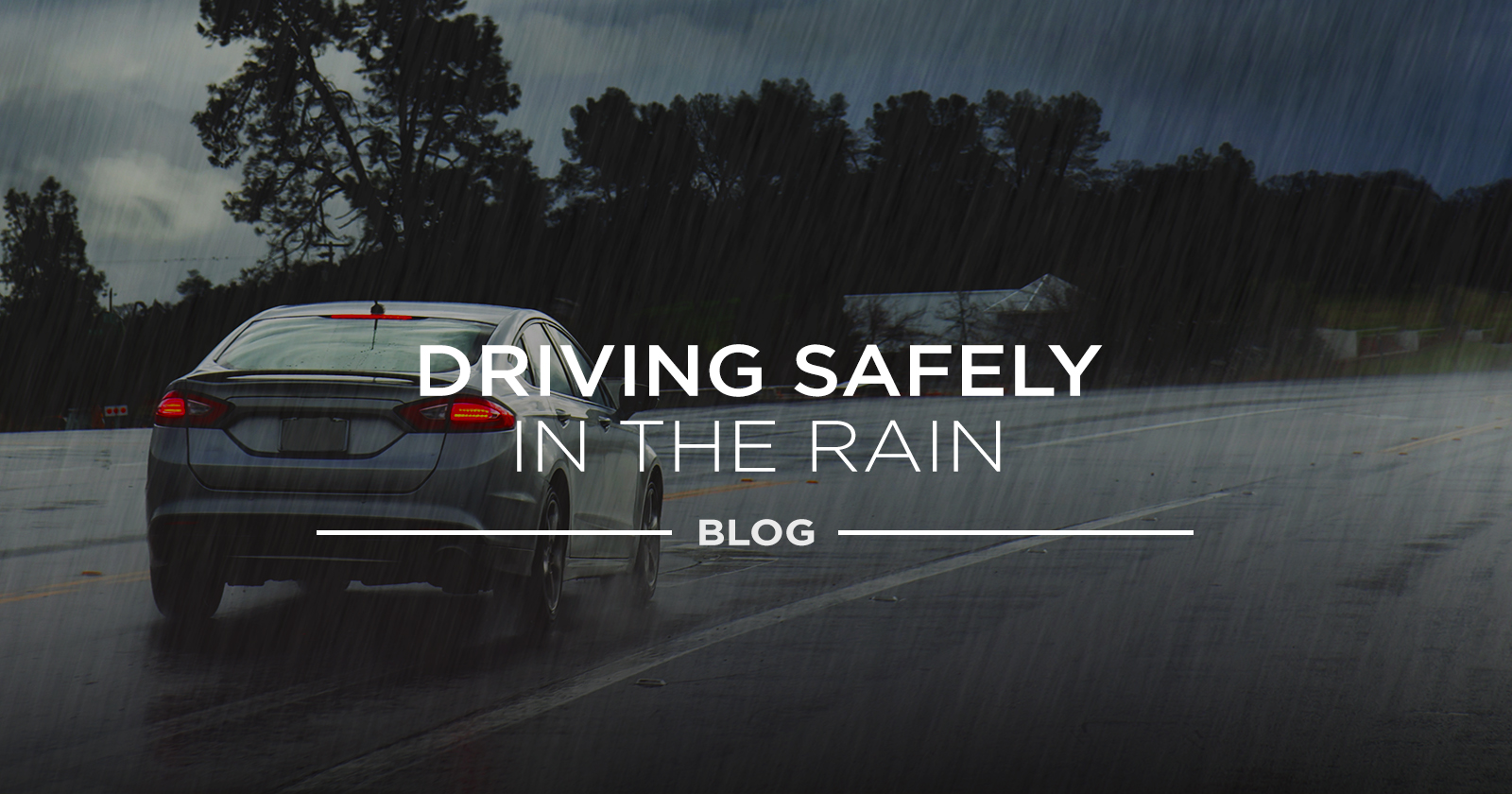 Driving Safely In The Rain